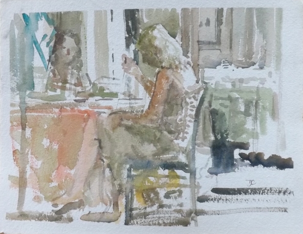Tom Coates Painting in Watercolour Demonstration - The Royal Society of ...